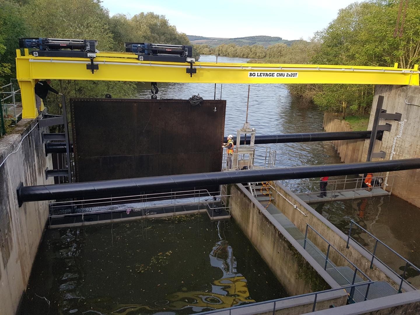 Ponts roulants de levage, Épinal, Nancy, Mulhouse, Colmar - SASU BG LEVAGE